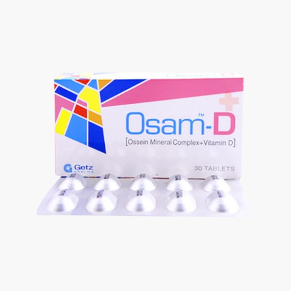 Osam-D Tablets, 30 Ct - Getz Pharma – My Supplements And More
